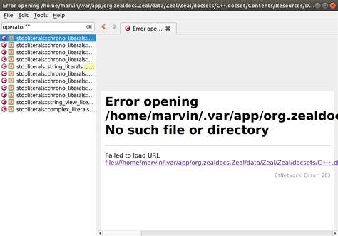 C Docset Cannot Find The File Specified · Issue 1448 · Zealdocszeal