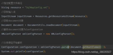 手写mybatis解析1 读取sqlmapconfig xml java 读取sqlmapconfig xml csdn博客