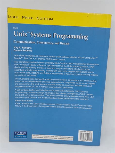 Unix Systems Programming Communication Concurrency And Threads