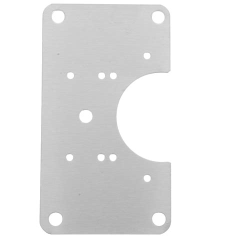10 Pack Metal Reinforcement Plates For Cabinet Hinge Repair Stainless