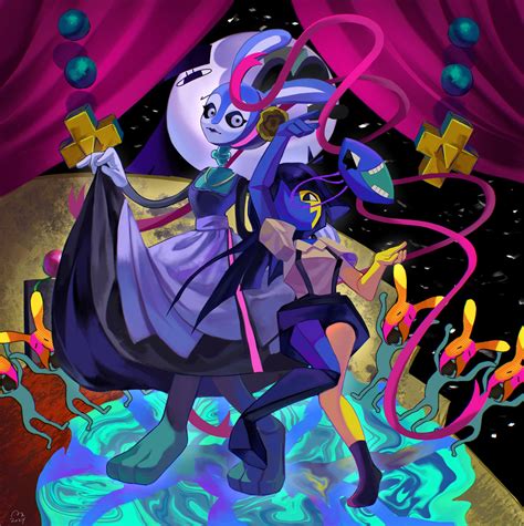 Ena Moony And Ena Ena Drawn By Usagimarumei Danbooru