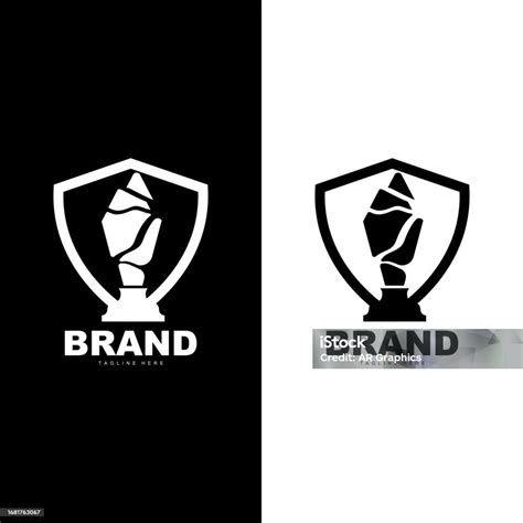 트로피 로고 일러스트레이션 어워드 수상자 템플릿 벡터 디자인 1위에 대한 스톡 벡터 아트 및 기타 이미지 1위 Championship 경쟁 Istock