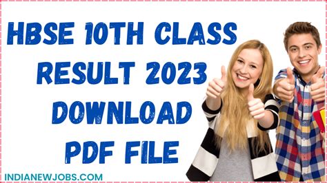 HBSE 10Th Result 2023 Bseh Org In PDF Download Best Link