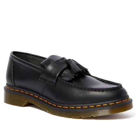 Dr Martens Adrian Womens Retro Leather Tassel Loafers B