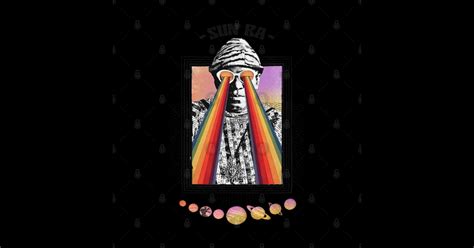 Sun Ra Original Psychedelic Design Sun Ra Sticker Teepublic