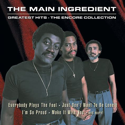 The Main Ingredient Greatest Hits Cd Jpc De