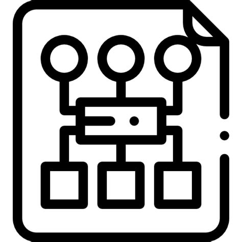 Algorithm Detailed Rounded Lineal Icon