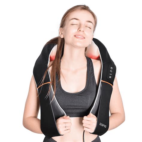 Renpho Shiatsu Neckback Massager With Heat 3d Kneading For Quick Relief