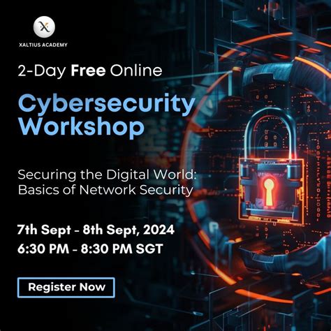 Cybersecurity Workshop Xaltius Dataprotection Techtraining Careerdevelopment Aditi Tiwari