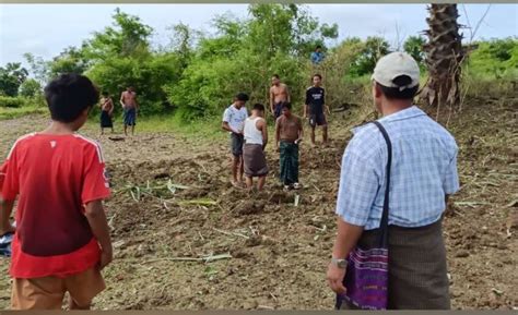 ယင်းမာပင်နှင့် ဆားလင်းကြီး မြို့နယ်ရှိ ကျေးရွာများကို စစ်တပ်က လေကြောင်းဖြင့် ဗုံးကျဲ တိုက်ခိုက