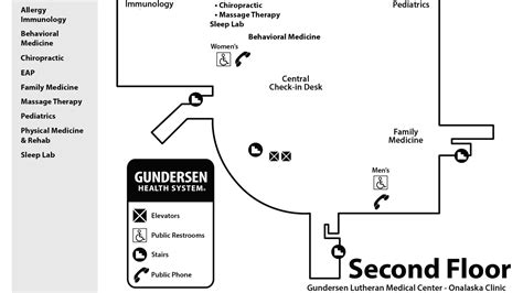 onalaska floor maps gundersen health system