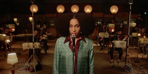 Video Celeste Performs Hear My Voice On The Late Show With Stephen