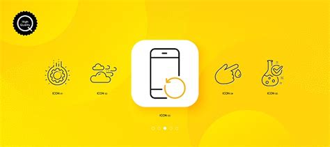 헌혈 윈디 날씨 및 화학 실험실 최소 라인 아이콘 웹 응용 프로그램의 경우 인쇄 벡터 건강관리와 의술에 대한 스톡 벡터 아트 및