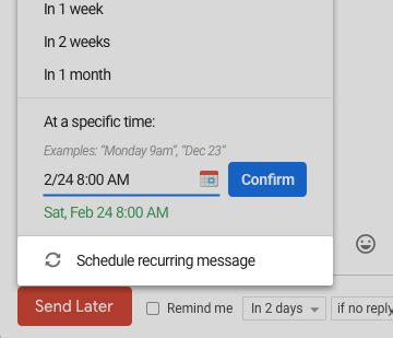 How To Send Recurring Emails Boomerang For Gmail