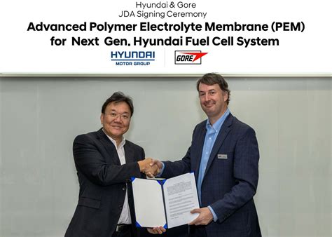 Hyundai Motor And Kia To Develop Polymer Electrolyte Membrane With Gore
