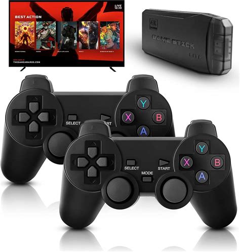 M8 Retro Game Console Built In 10000 Games Wireless 4k Hdmi Plug And