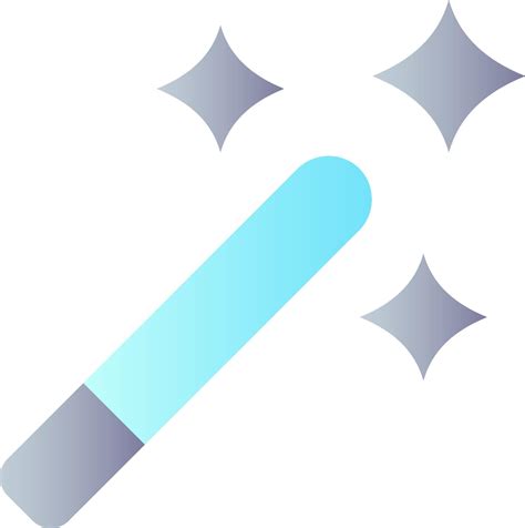 Magic Wand Tool Flat Gradient Color Ui Icon Wizard Accessory Area Selection Tool Photo Editor