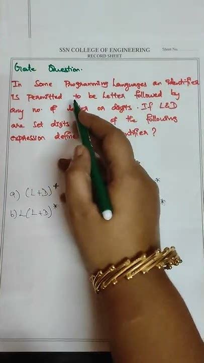 Cse Gate Questions Compiler Design Shorts Shortsvideo Gatequestions Compilerdesign Youtube