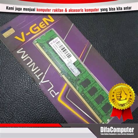 Memory Pc Vgen Ddr3 8gb Ram Ddr3l Difacomputer 0852 1112 7625