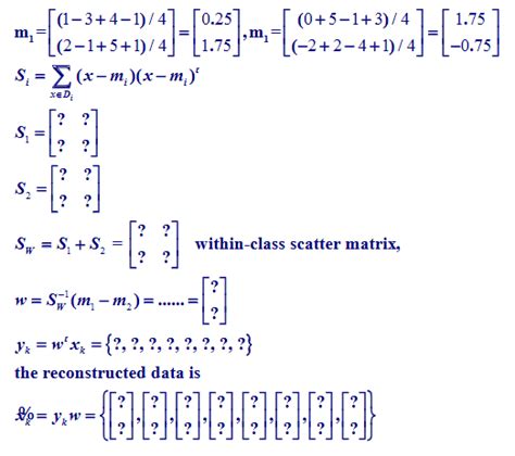 Solved Problem 2 For A Two Dimensional 2 Class Problem