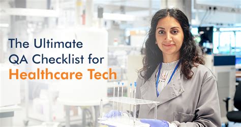 Free Checklist Healthcare Software Testing Best Practices
