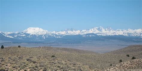 Photo Long Valley From Benton Crossing Road