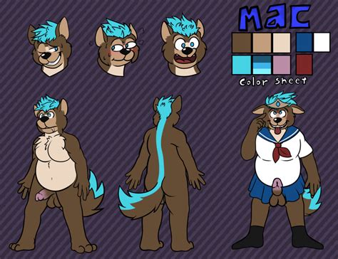 Rule 34 Anthro Bear Canid Canine Canis Domestic Dog Hi Res Husky