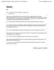 Hypothesis Testing On Binomial Calculating Probabilities And Course Hero