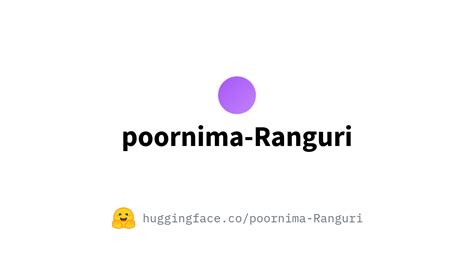 Poornima Ranguri Poornima Ranguri