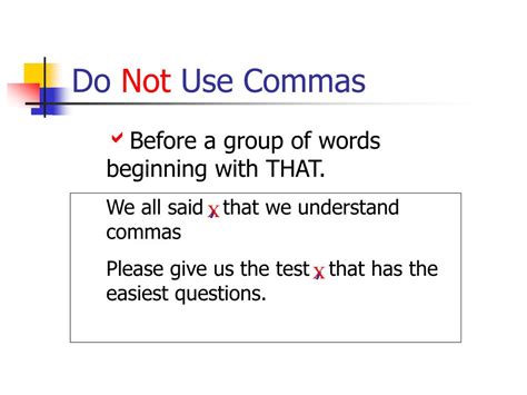 PPT COMMAS PowerPoint Presentation Free Download ID
