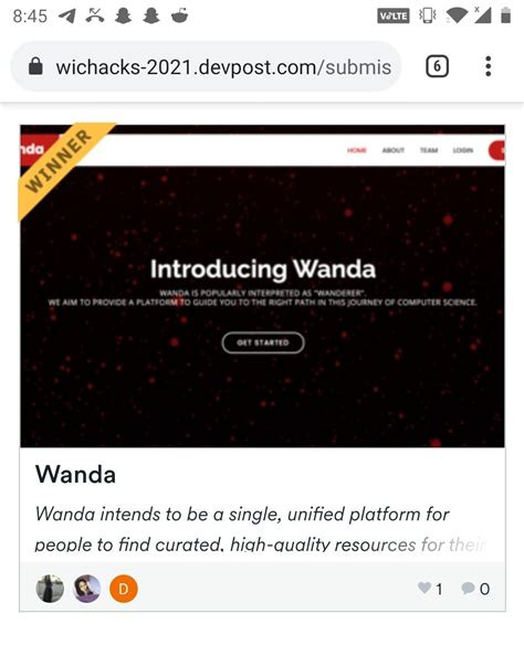 Vrushti Mody On Linkedin Wichacks Hackathon Hackathon2021 Opensource Edtech