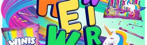 Winis Unicorn Chewy Candy Swirl Cotton Candy Flavored