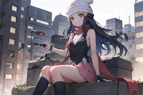 城市之光插画师yidall的ai绘图（宝可梦）插画图片 Bobopic