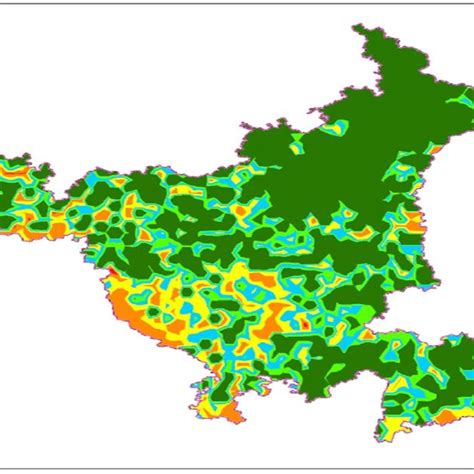 Spatial Variability Maps Of Dtpa Extractable Zinc Zn Adopted From