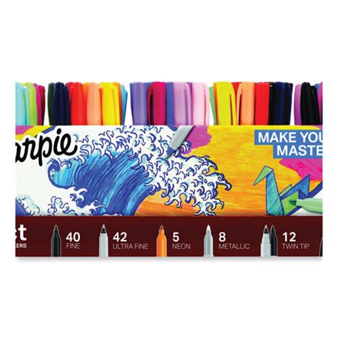 Sharpie® Permanent Markets Ultimate Collection Value Pack Assorted Tip