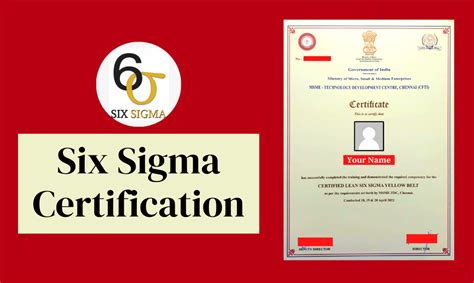 All About Six Sigma Certification By Government Of India Food Tech News