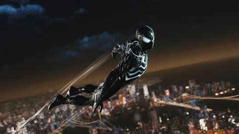 Spider Man Symbiote Suit 4k 7291n Wallpaper Pc Desktop
