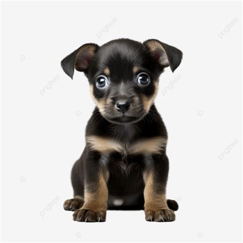 A Tiny Puppy Dog Sitting With Tilted Head Puppy Dog Pet Animal Png