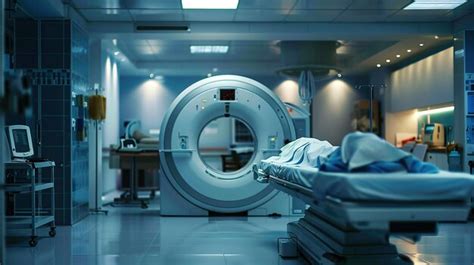 Ct Computed Tomography Scanner In Hospital Premium Ai Generated Image
