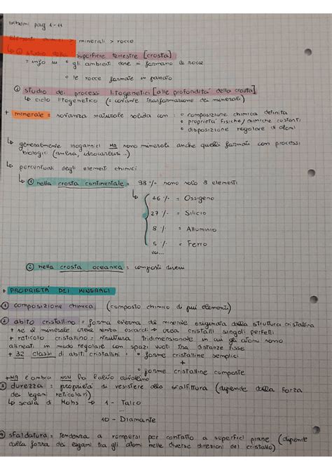 Schemi Di Scienze Della Terra Schemi E Mappe Concettuali Di Scienze Della Terra Docsity