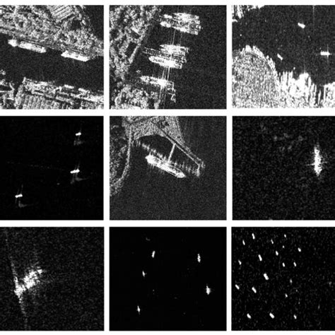 Illustration Of The Diversity Of Ship Targets In The Ssdd Dataset
