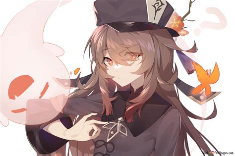 Crazy Hu Tao Boo Tao Genshin Impact K Wallpaper Download