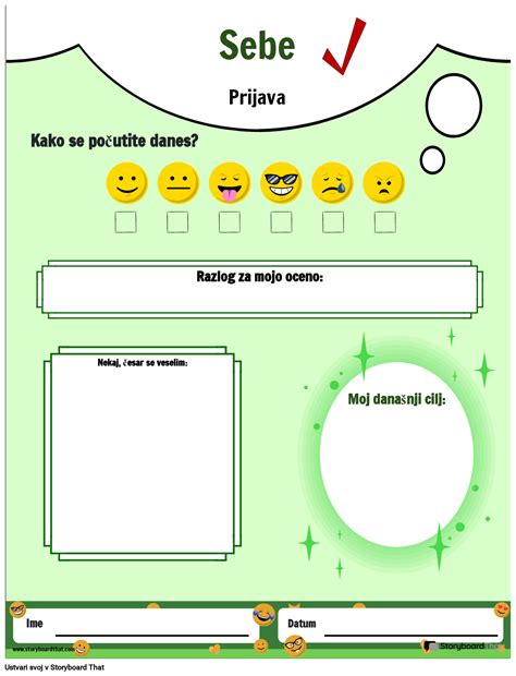 Jutranja Prijava V Razred القصة المصورة من قبل Sl Examples