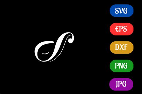 Cursive Black Isolated Svg Icon Digital Graphic By Creative Oasis