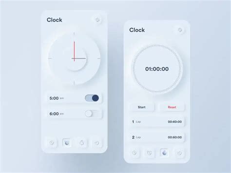 25 amazing neumorphism ui design examples for inspiration