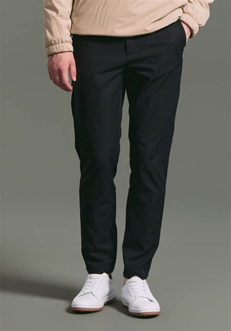 온라인단독 남성 스트레치 코튼터치 원포켓 카고 팬츠 블랙cleveland Golf