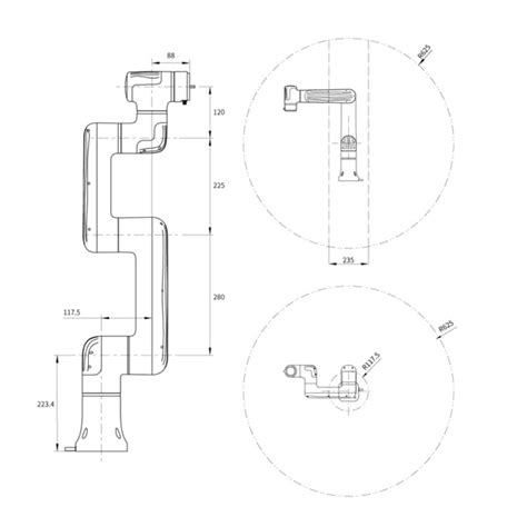 robot cobot thương hiệu trung quốc dobot nova 3 cánh tay robot cobot
