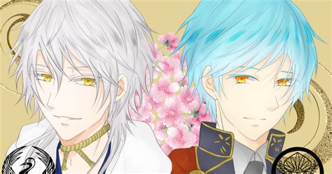 刀剣乱舞 鶴丸国永×一期一振 やんやんさん、のイラスト Pixiv