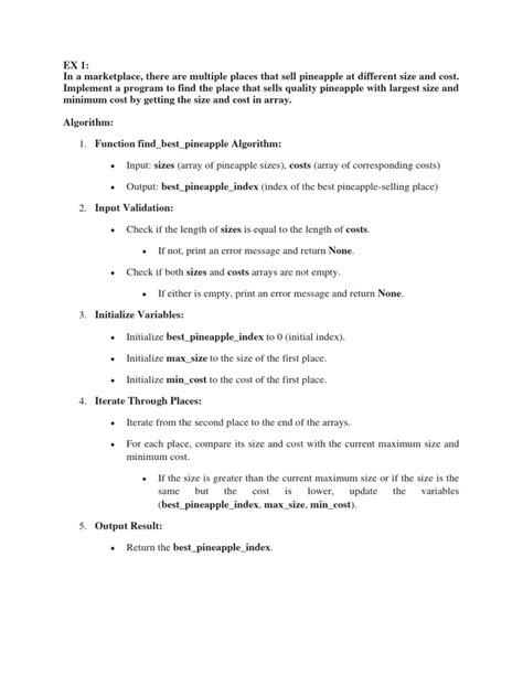Ex 1 Pdf Algorithms Algorithms And Data Structures