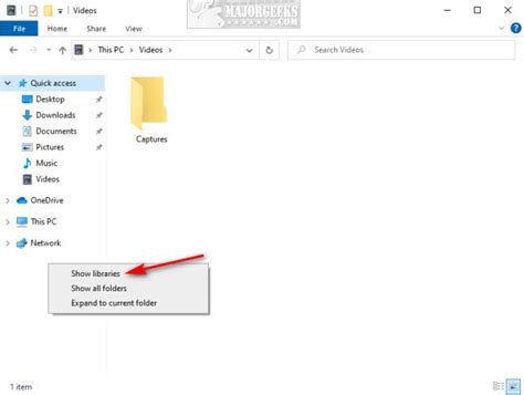 How To Show Hide Add Or Remove A Folder From Libraries In Windows MajorGeeks